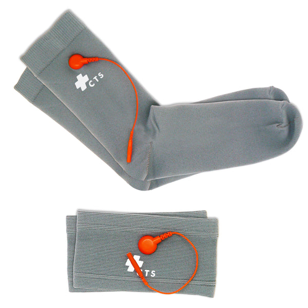 Surgical Grade Electrode Socks & Cuffs Package – Conductive Therapy Shop